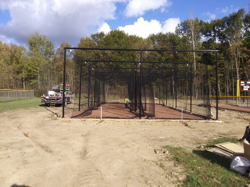Tennis Courts, Batting Cages, and More at Armada High School